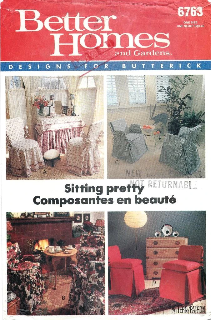 Butterick 6763 B | Vintage Sewing Patterns | Fandom