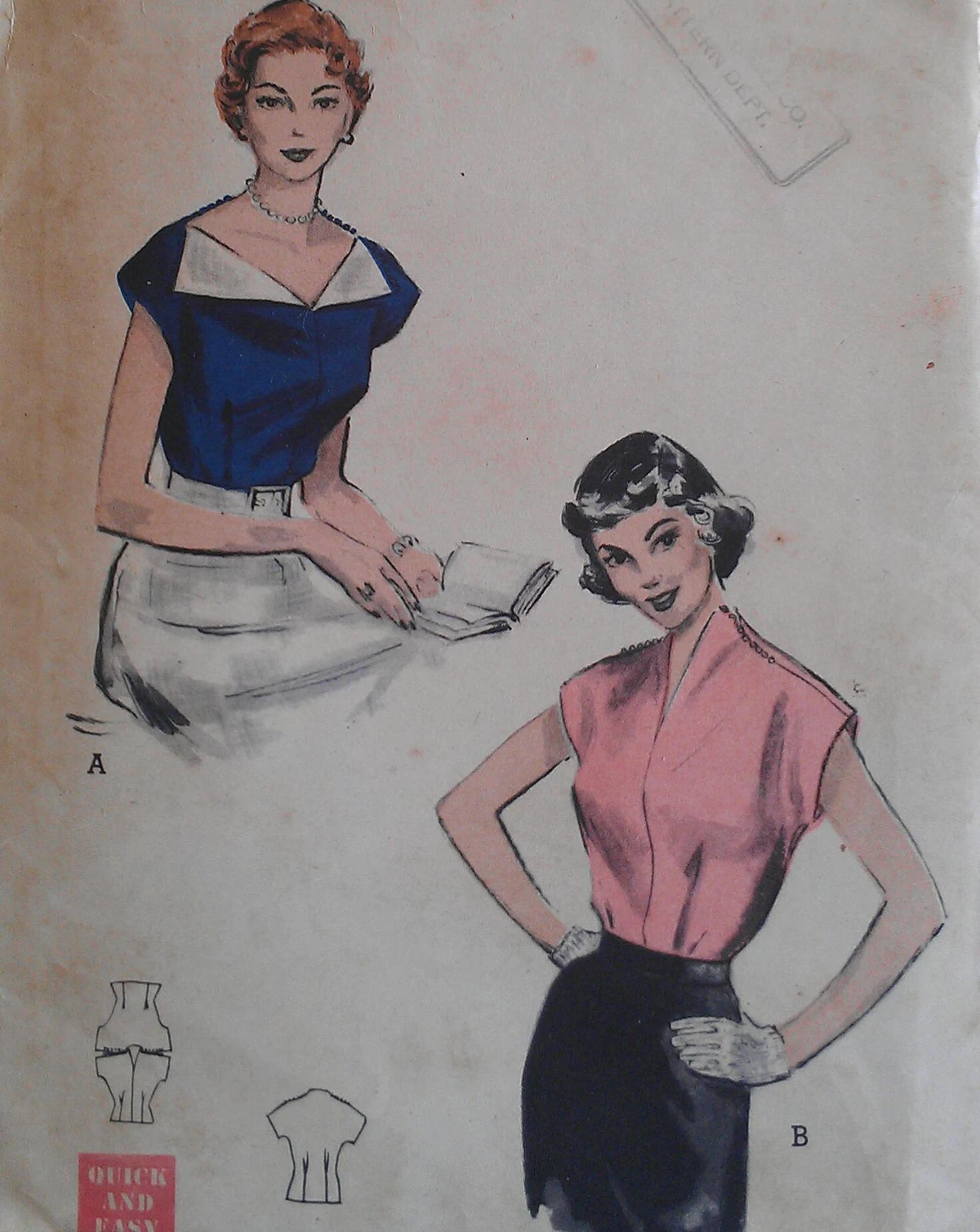 Butterick 6134 B | Vintage Sewing Patterns | Fandom