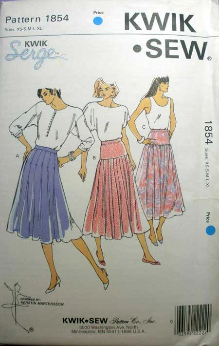 Kwik Sew 1854 | Vintage Sewing Patterns | Fandom