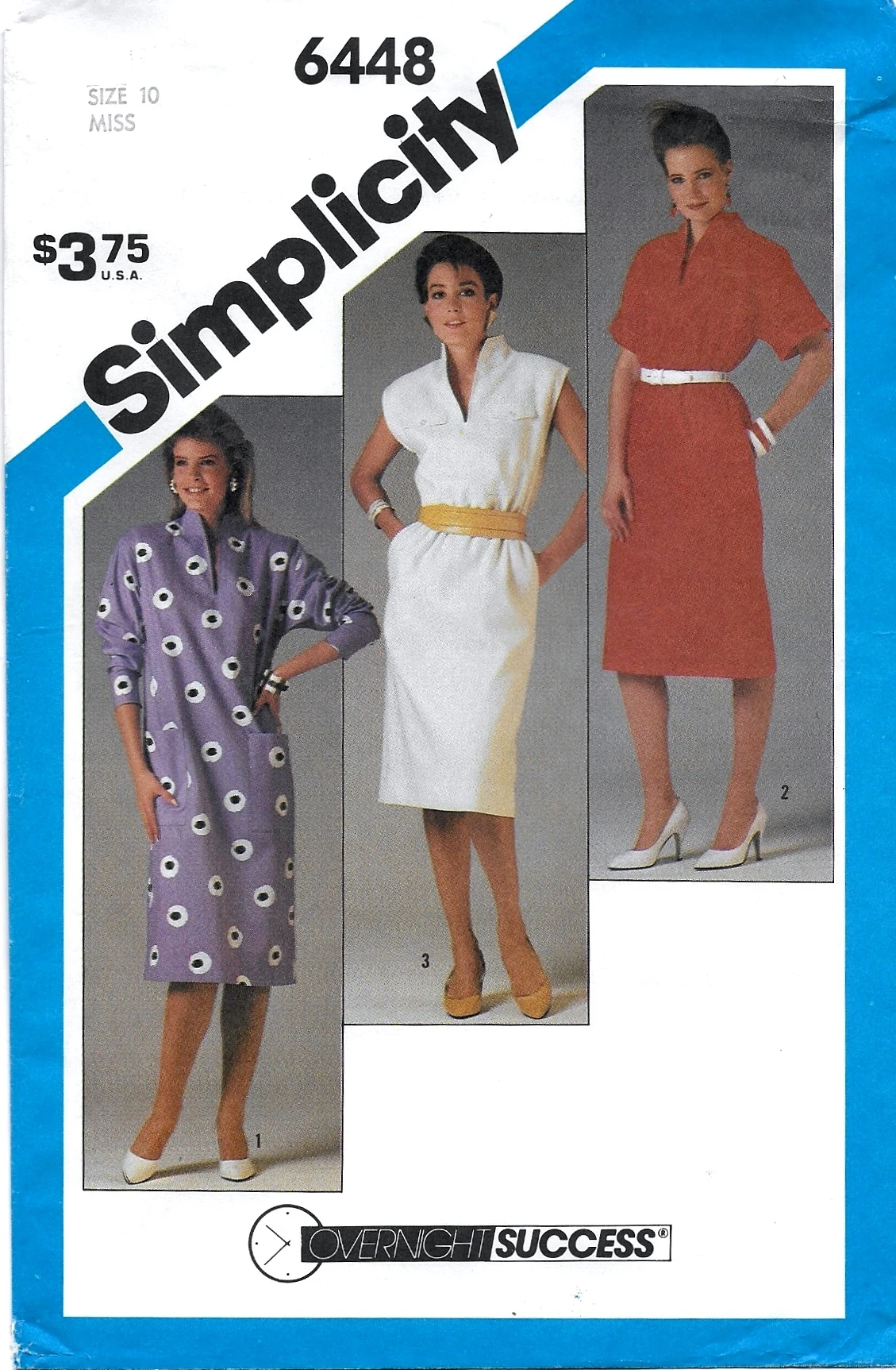 Simplicity 6448 A | Vintage Sewing Patterns | Fandom