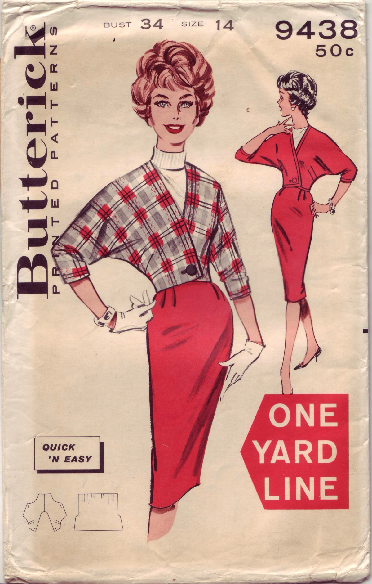 Butterick 9438 | Vintage Sewing Patterns | Fandom