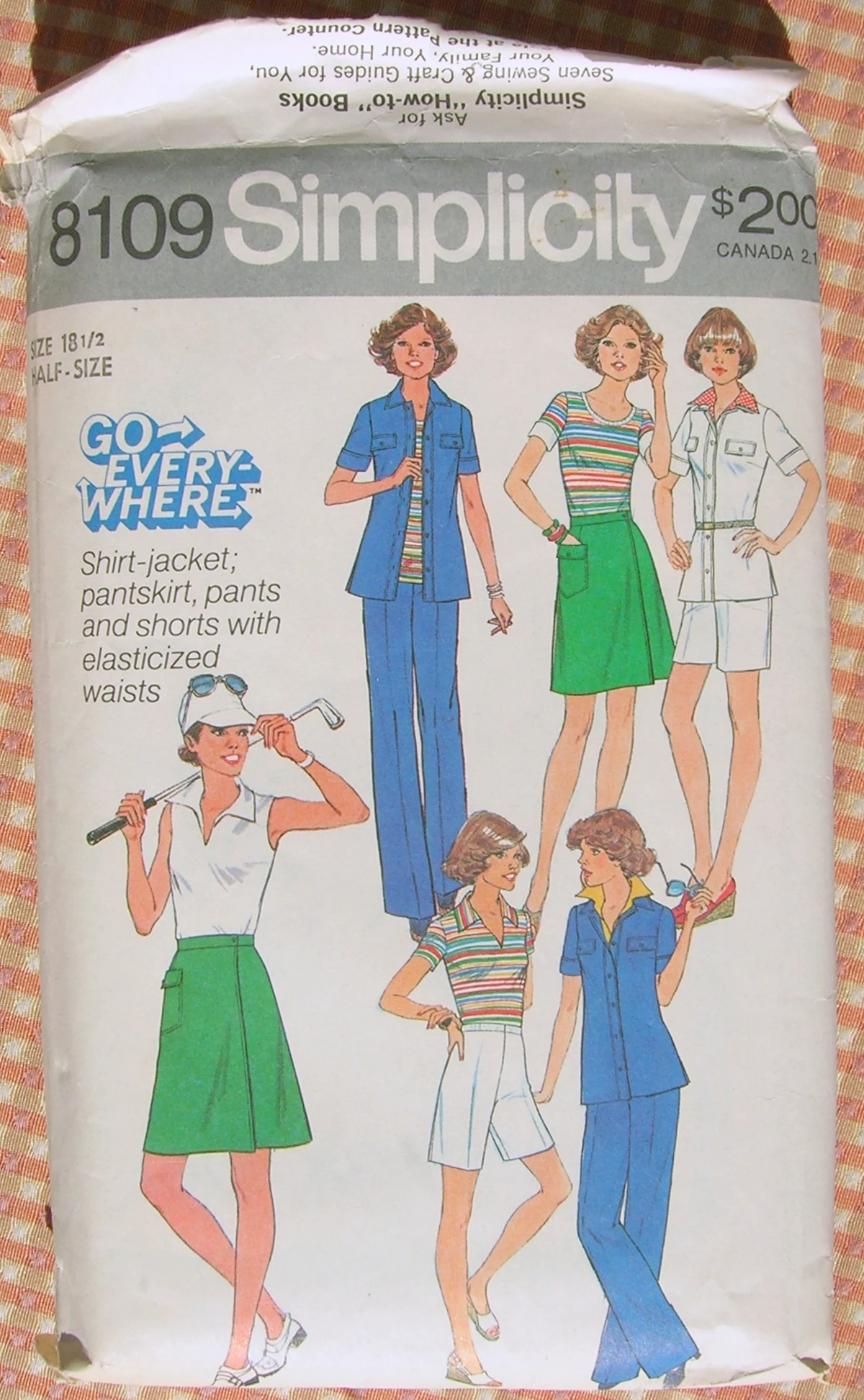 Simplicity 8109 A | Vintage Sewing Patterns | Fandom