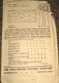 Hollywood 1089 | Vintage Sewing Patterns | Fandom