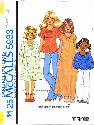 McCall's 5933 | Vintage Sewing Patterns | Fandom