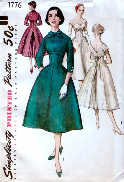 Simplicity 1776 A | Vintage Sewing Patterns | Fandom