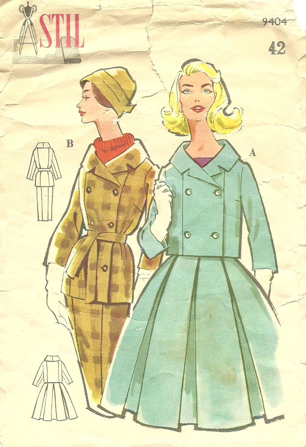 Stil 9404 | Vintage Sewing Patterns | Fandom