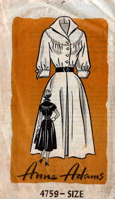 Anne Adams 4759 | Vintage Sewing Patterns | Fandom