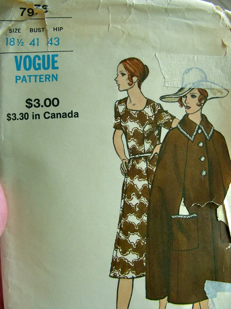 Vogue 7976 A | Vintage Sewing Patterns | Fandom