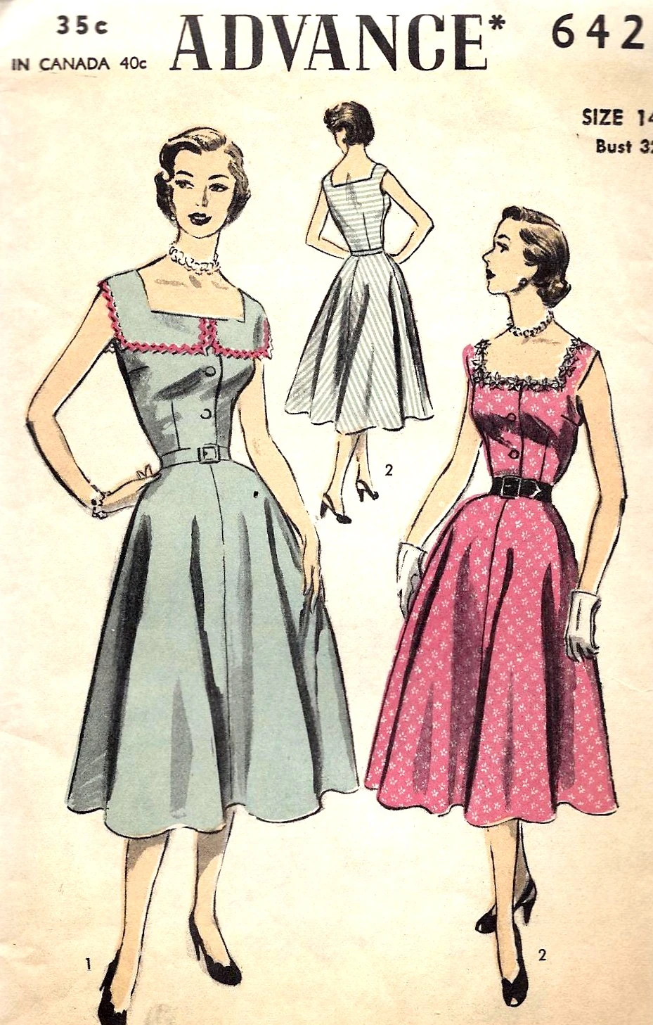 Advance 6429 | Vintage Sewing Patterns | Fandom
