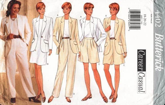 Butterick 4402 D | Vintage Sewing Patterns | Fandom
