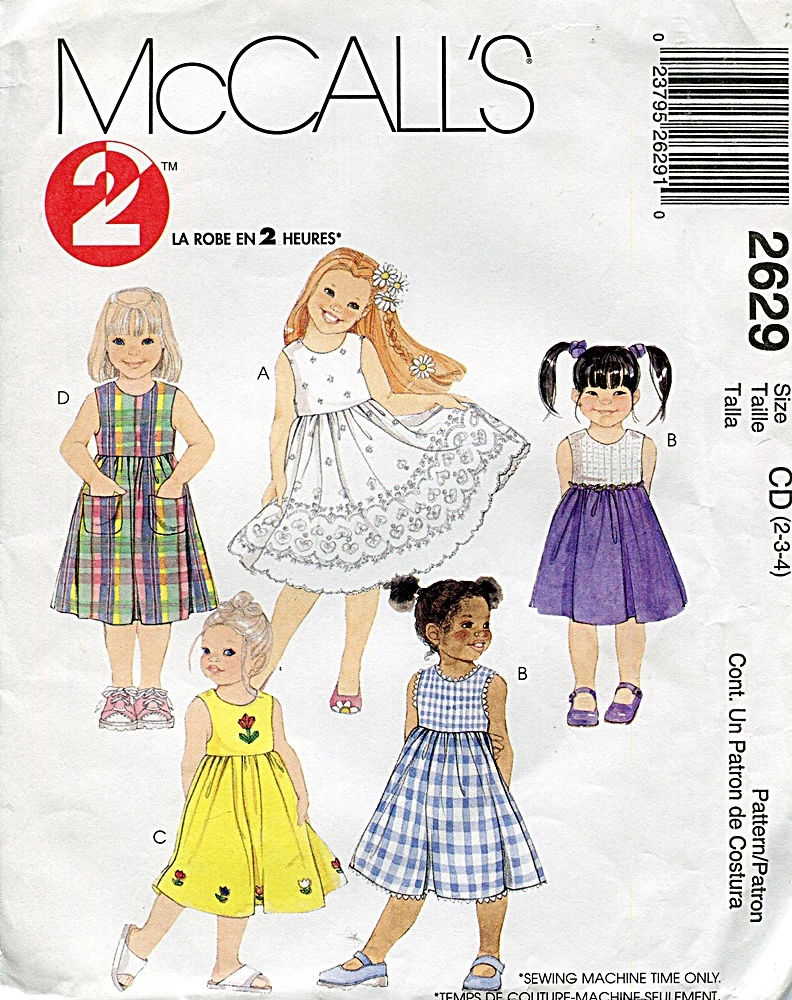 McCall's 2629 B | Vintage Sewing Patterns | Fandom