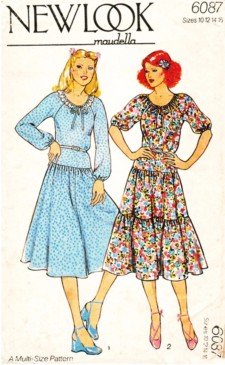 New Look 6087 A | Vintage Sewing Patterns | Fandom