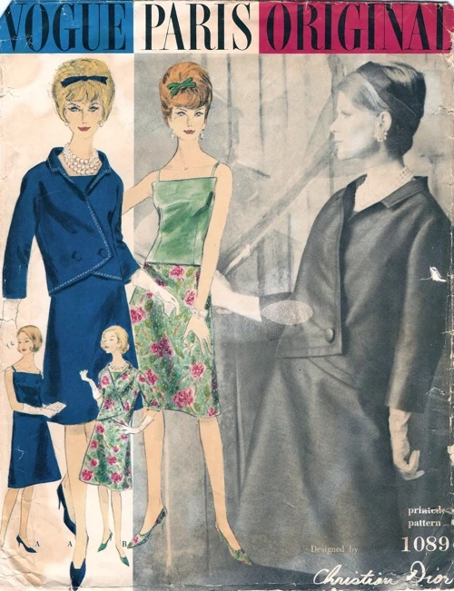 Vogue 1089 | Vintage Sewing Patterns | Fandom