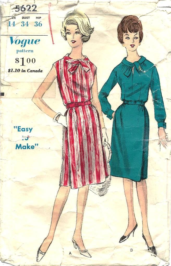 Vogue 5622 | Vintage Sewing Patterns | Fandom