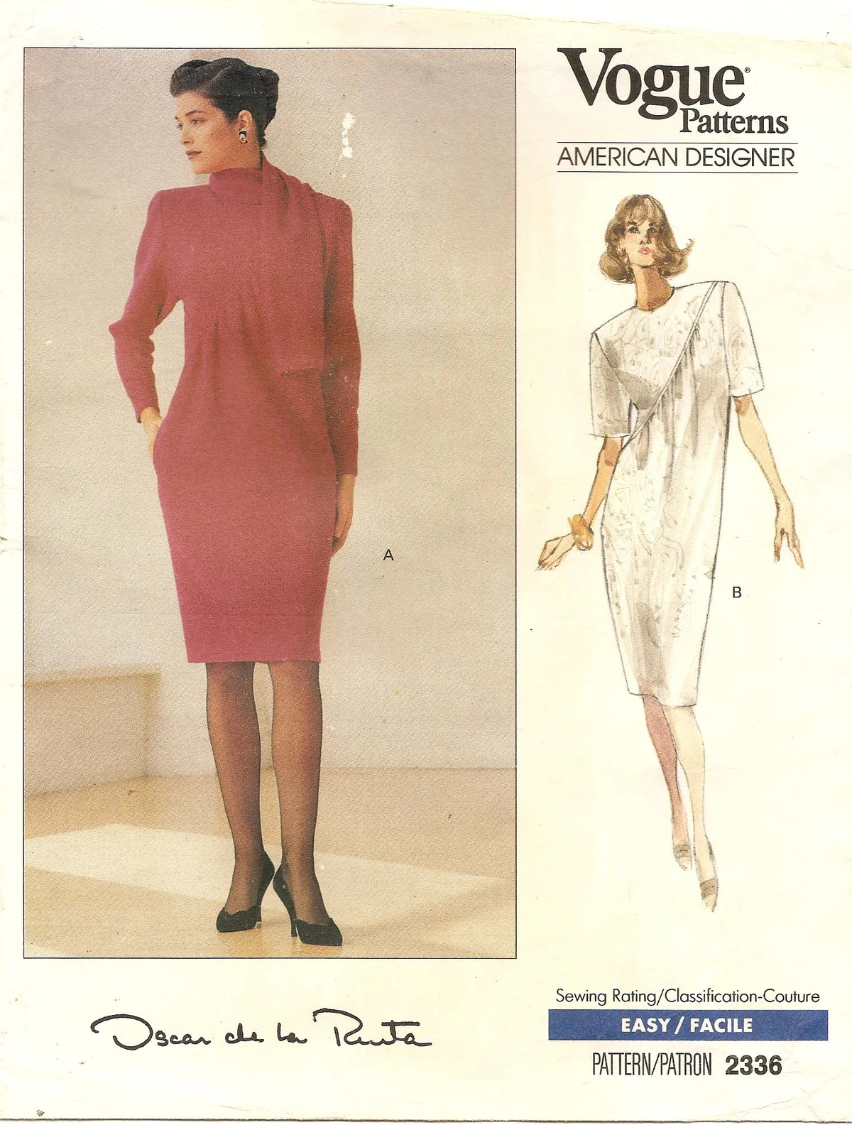Vogue 2336 A | Vintage Sewing Patterns | Fandom