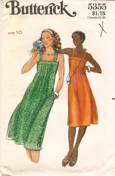 Butterick 5355 | Vintage Sewing Patterns | Fandom