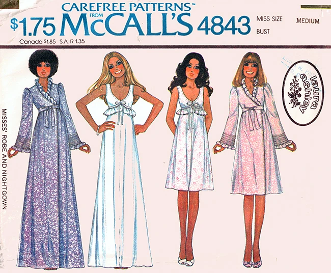 McCall's 4843 | Vintage Sewing Patterns | Fandom