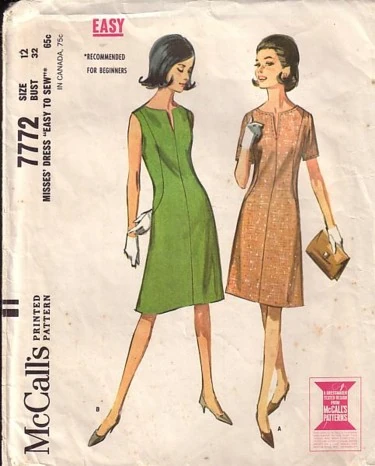 McCall's 7772 | Vintage Sewing Patterns | Fandom