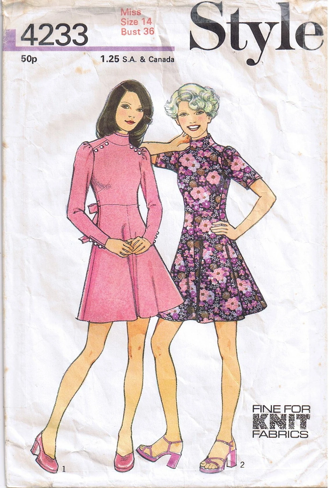 Style 4233 A | Vintage Sewing Patterns | Fandom
