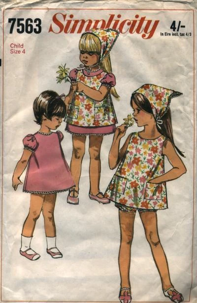 Simplicity 7563 A | Vintage Sewing Patterns | Fandom