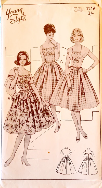 Style 1216 | Vintage Sewing Patterns | Fandom