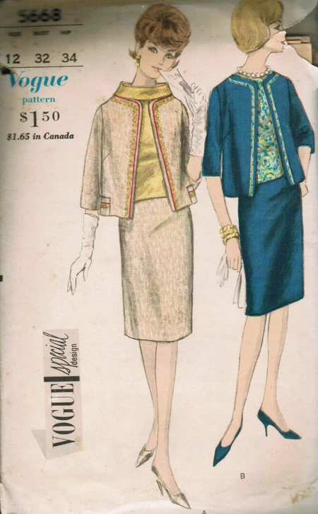 Vogue 5668 | Vintage Sewing Patterns | Fandom
