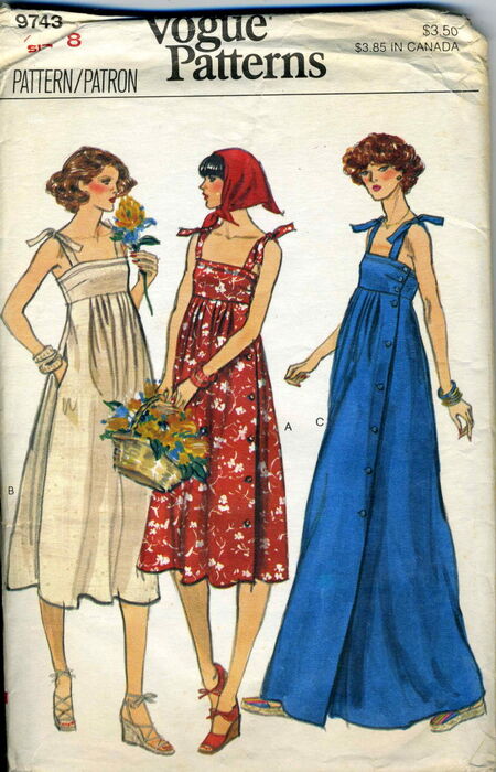 Vogue 9743 A | Vintage Sewing Patterns | Fandom