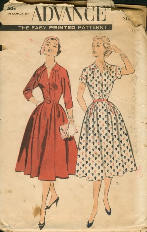 Advance 8498 | Vintage Sewing Patterns | Fandom
