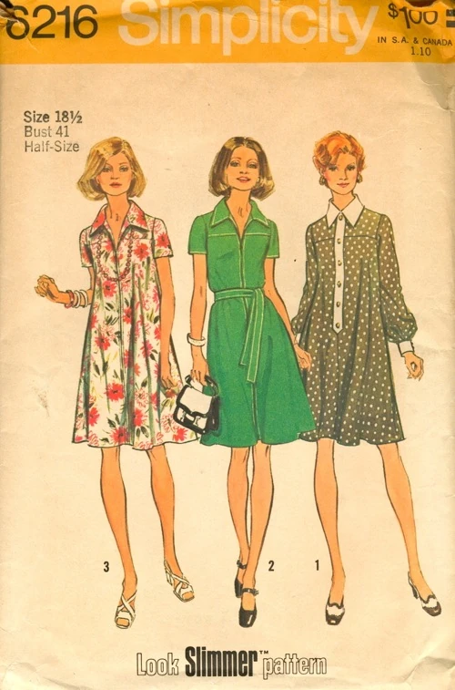 Simplicity 6216 A | Vintage Sewing Patterns | Fandom