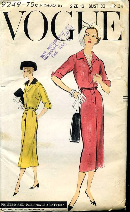 Vogue 9249 | Vintage Sewing Patterns | Fandom