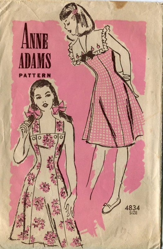 Anne Adams 4834 A | Vintage Sewing Patterns | Fandom