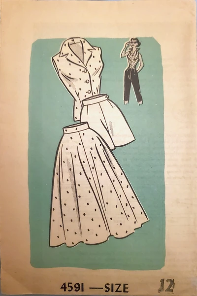 Anne Adams 4591 C | Vintage Sewing Patterns | Fandom