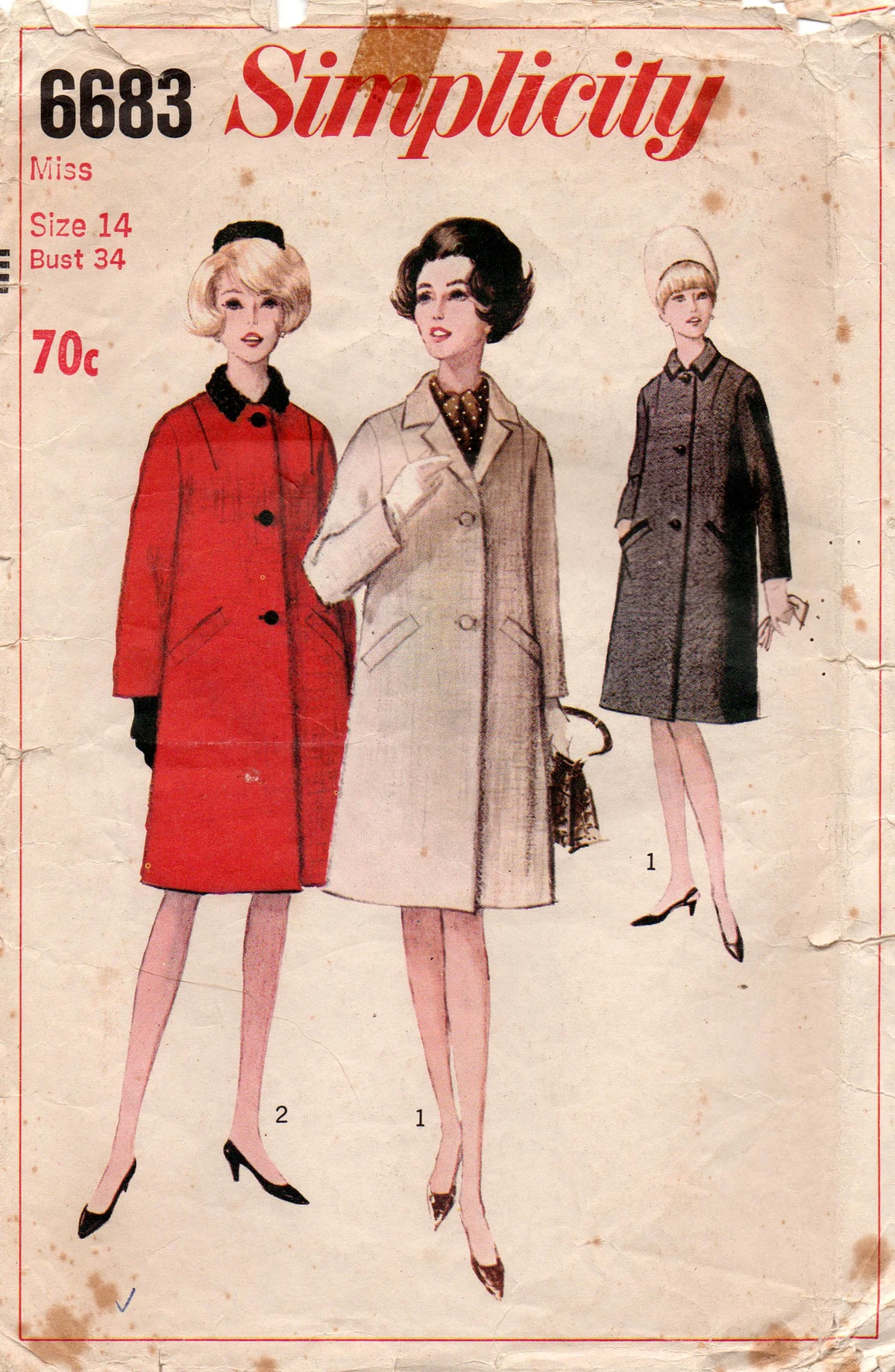 Simplicity 6683 B | Vintage Sewing Patterns | Fandom
