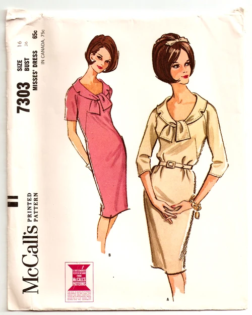 McCall's 7303 A | Vintage Sewing Patterns | Fandom