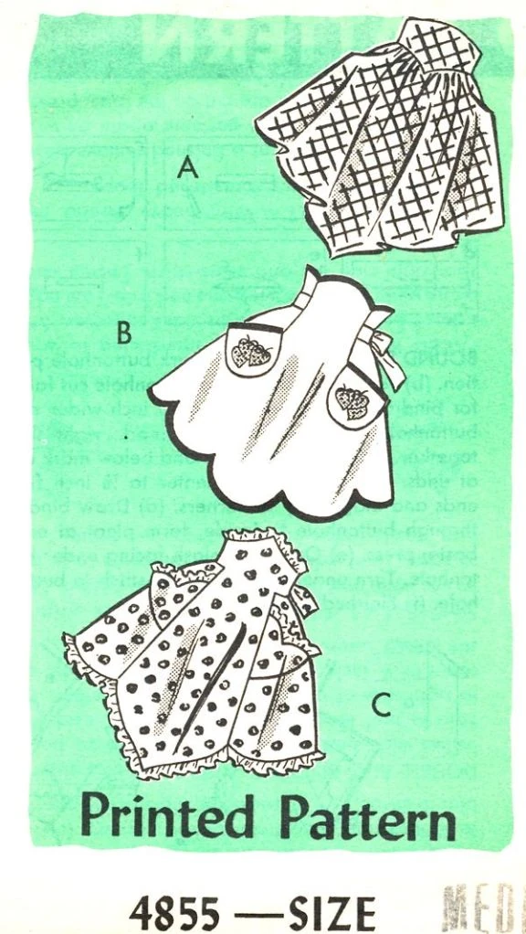 Mail Order 4855 | Vintage Sewing Patterns | Fandom