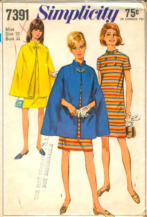 Simplicity 7391 | Vintage Sewing Patterns | Fandom