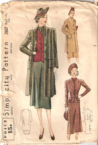 Simplicity 2862 | Vintage Sewing Patterns | Fandom