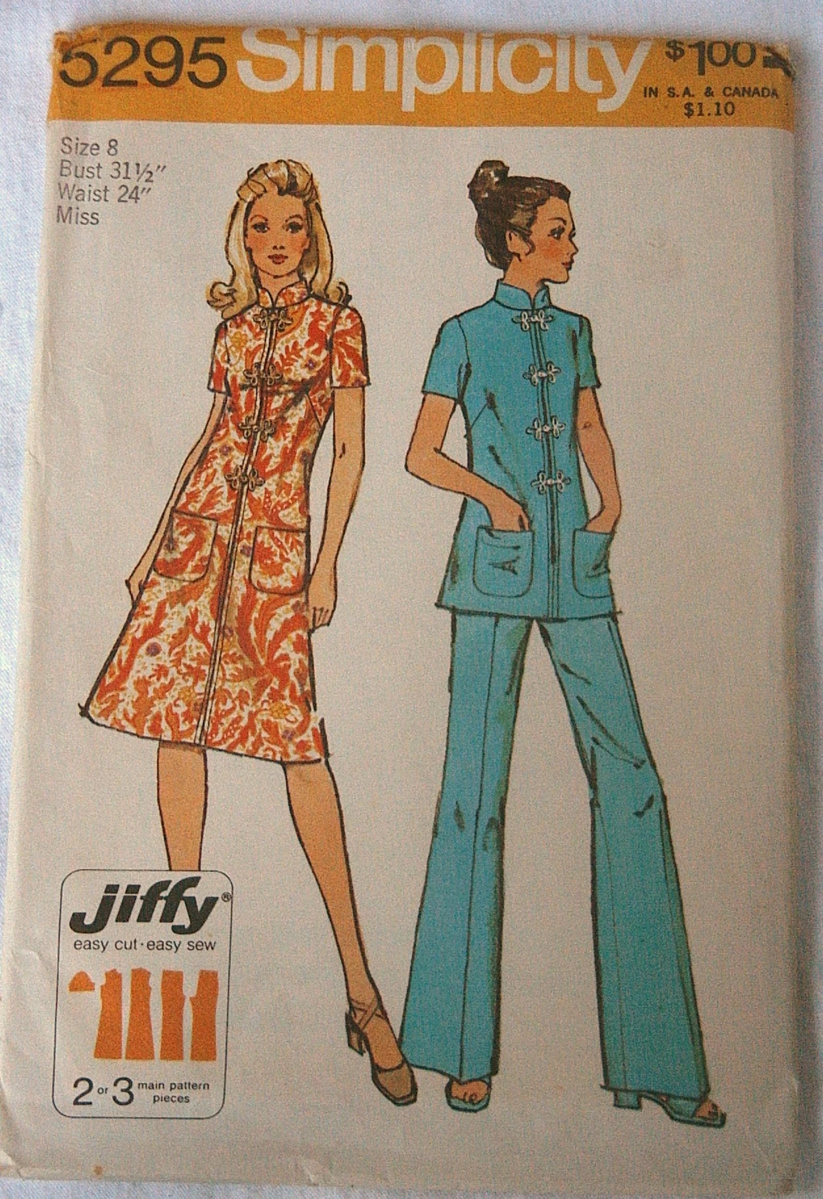 Simplicity 5295 | Vintage Sewing Patterns | Fandom