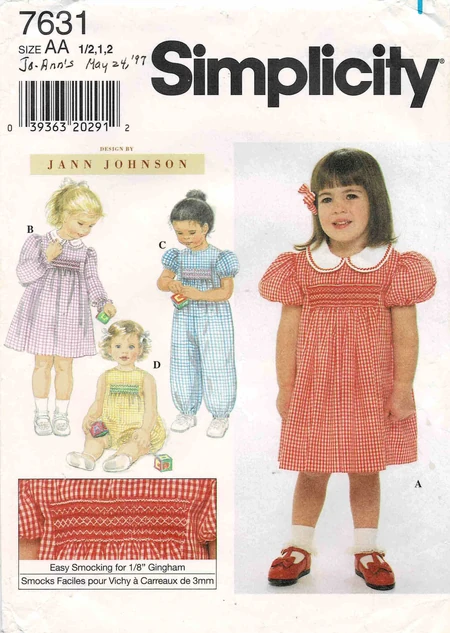 Simplicity 7631 B | Vintage Sewing Patterns | Fandom