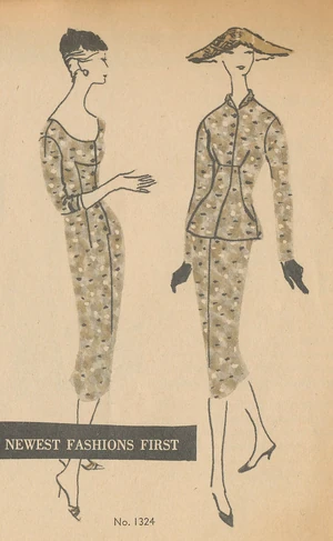 Vogue 1324 B | Vintage Sewing Patterns | Fandom