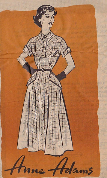 Anne Adams 4566 B | Vintage Sewing Patterns | Fandom