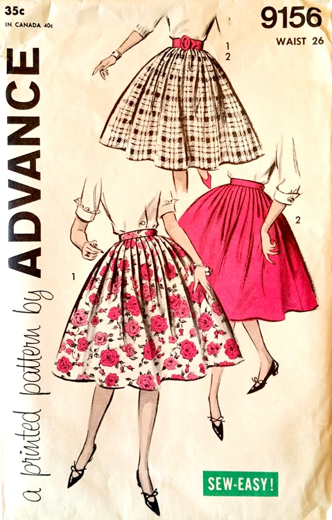 Advance 9156 | Vintage Sewing Patterns | Fandom