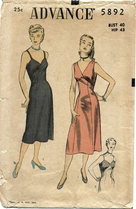 Advance 5892 | Vintage Sewing Patterns | Fandom