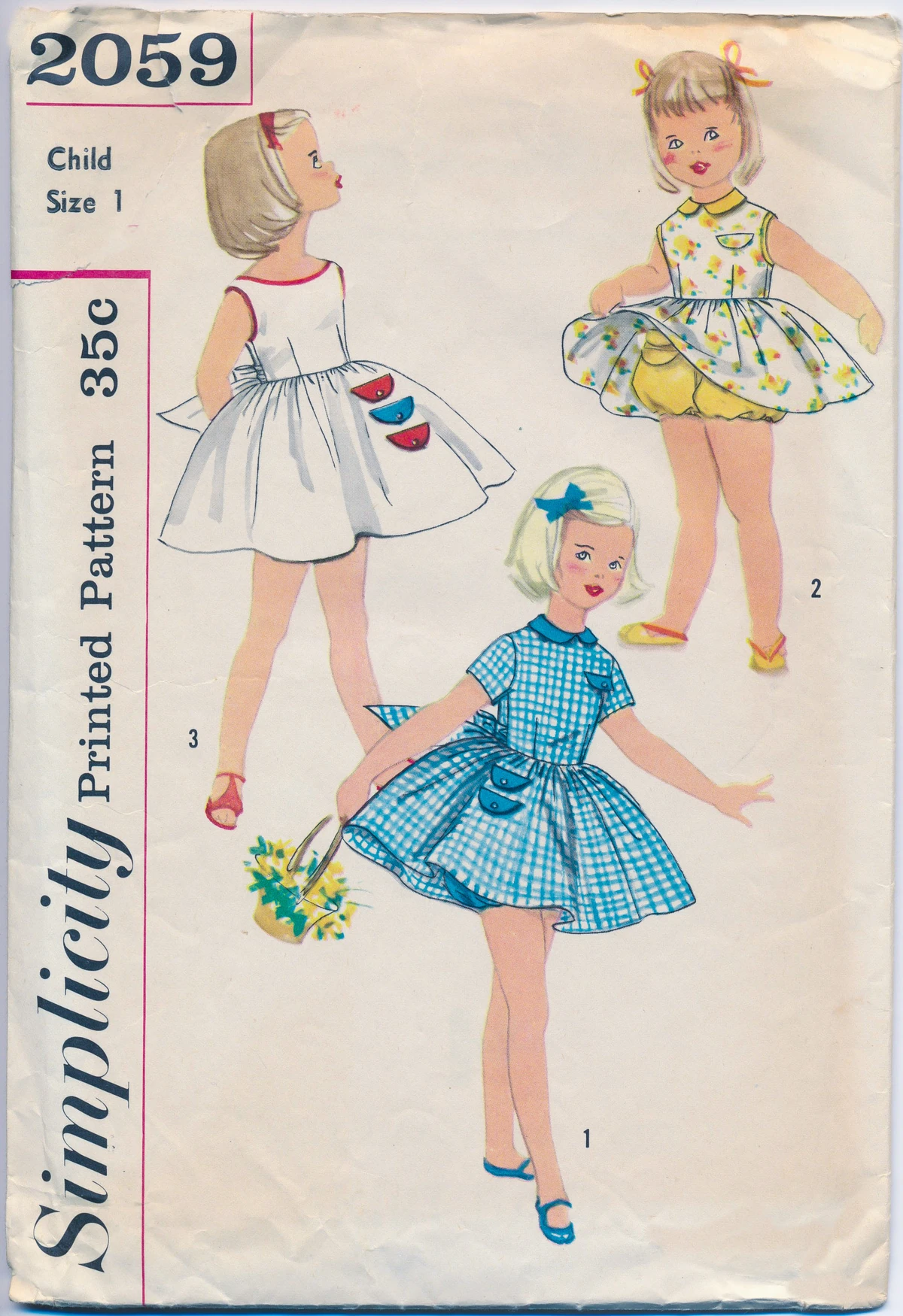 Simplicity 2059 | Vintage Sewing Patterns | Fandom