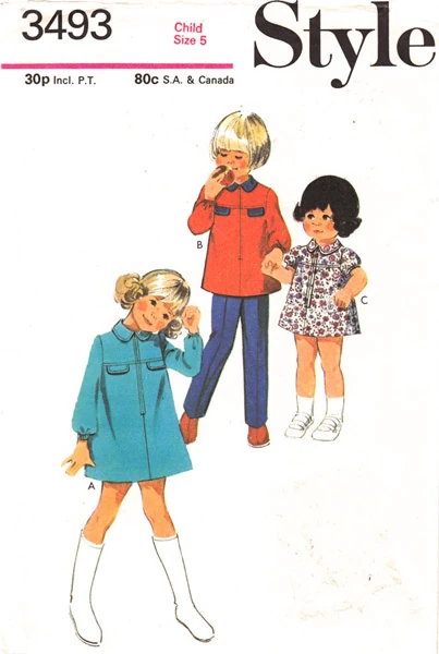 Style 3493 | Vintage Sewing Patterns | Fandom