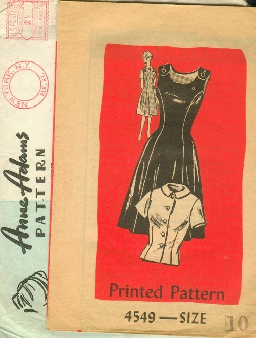 Anne Adams 4549 | Vintage Sewing Patterns | Fandom