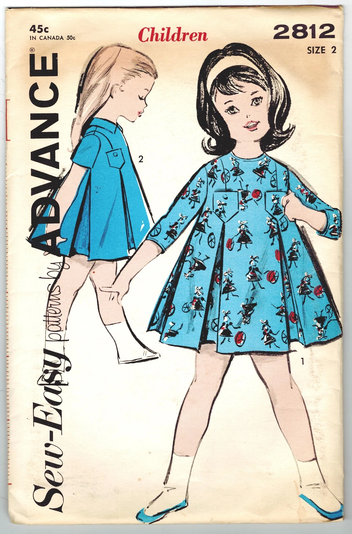 Advance 2812 | Vintage Sewing Patterns | Fandom