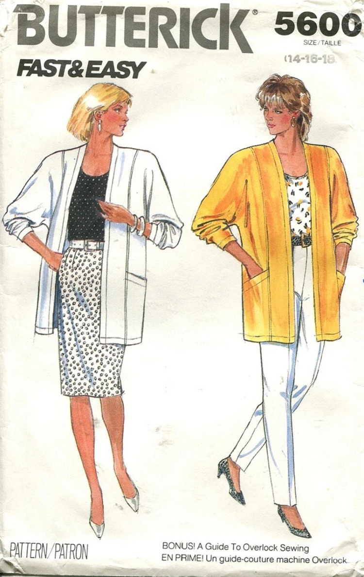Butterick 5600 A | Vintage Sewing Patterns | Fandom