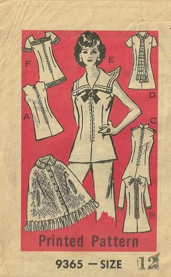 Mail Order 9365 | Vintage Sewing Patterns | Fandom