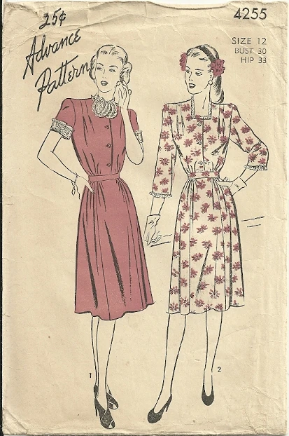 Advance 4255 | Vintage Sewing Patterns | Fandom